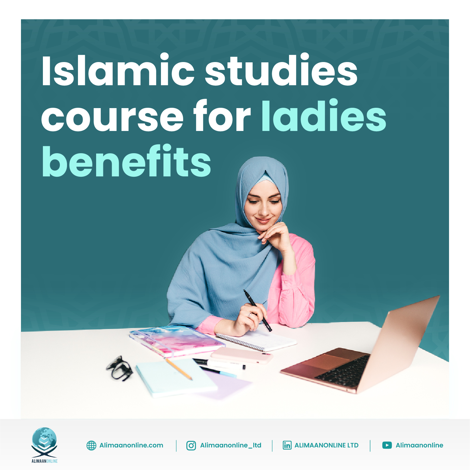 Islamic studies course for ladies benefits - Alimaan Online Quran ...